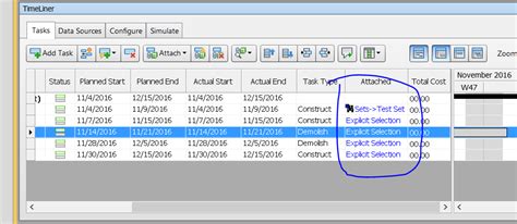 Solved Timeliner Show Objects Attached To Specific Task Autodesk
