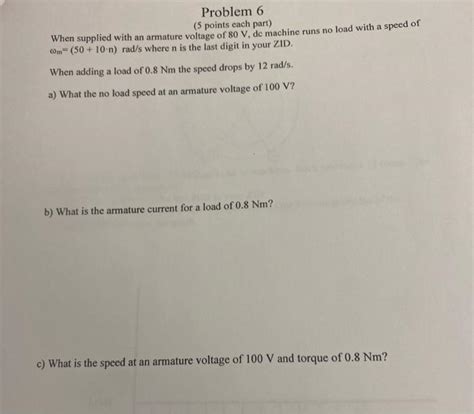solved problem 6 5 points each part when supplied with an