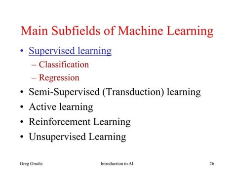Machine Learning Csci 5622 Ppt
