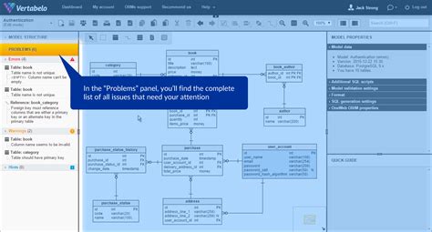 Tip 22 How To Identify Problems With My Model Vertabelo Database