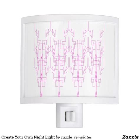 Create Your Own Night Light Zazzle Night Light Light Create Yourself