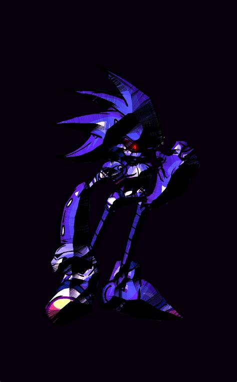 Mecha Sonic By Fromeditor On Newgrounds