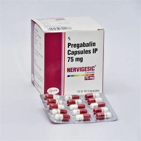 75mg Nervigesic Pregabalin Capsules Ip At ₹ 1500 Box प्रीगाबालिन In Mumbai Id 2855937388097