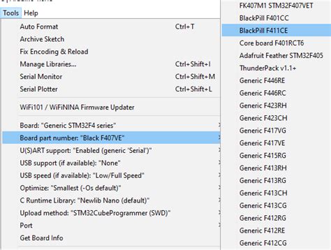 Start With Stm 32 Black Pill And Stm Cube Ide To Write A Program To Blink On Board Led Using Hal