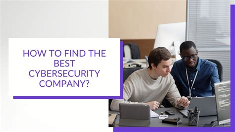 Comparing The Best Cybersecurity Companies Aeko Technologies