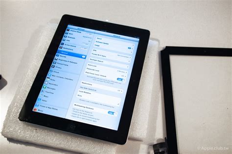 外國遊客來台期間ipad 2摔破觸控面板導致觸控失靈／不靈敏 Appleiphoneipad 維修中心