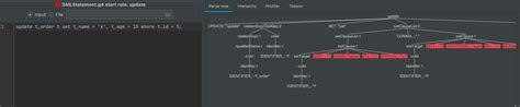 `update Statement` Parsing Failed In Postgresql · Issue 17190 · Apache