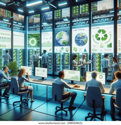 Sustainable Supercomputing Using Sustainable Power Displays Ai Generated Image 2480338421