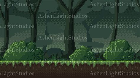 Parallax Backgrounds 2d Game Asset By Ashenlightstudios