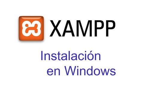 Instalar Xampp En Windows Descarga E Instalación De Xampp Que Incluye Apache Mysql