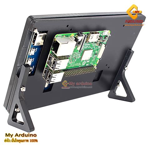 จอ Lcd 7 นิ้ว ชุดเคสตั้งจอ Hdmi Touch Screen Display ชุดเคสตั้งจอ Raspberry Pi ขาย Arduino