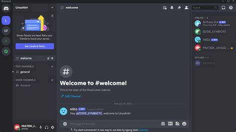 Discord Message Template