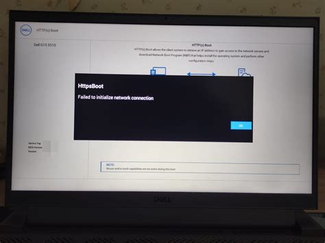 dell g15 5510 boot error no bootable devices found r dell