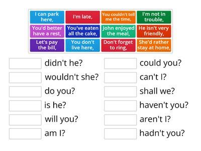 Question Tags Teaching Resources