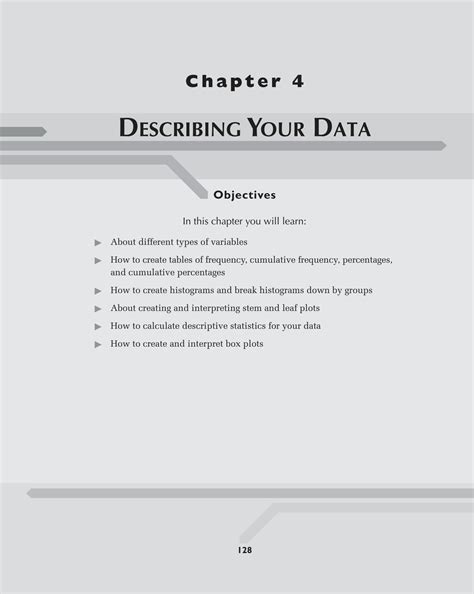 solution data analysis with microsoft excel describing your data