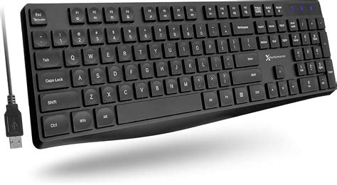 X Performance Ergonomic Wired Computer Keyboard India Ubuy