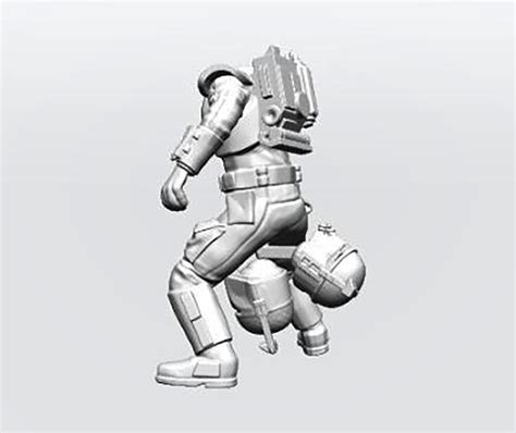 Conceptual Hunter 3d Printing Model Stl