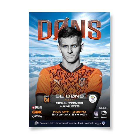 Vs Soul Tower Hamlets Match Day Programme Se DØns