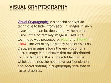 Cryptography Powerpoint Slides Learnpick India
