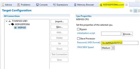 Msp430fr2155 Jtag Lock With Password Msp Low Power Microcontroller Forum Msp Low Power