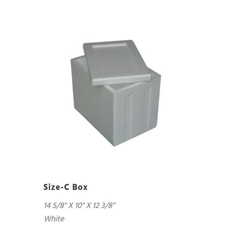 Styro Box Size C Portable Styro Box Shopee Philippines