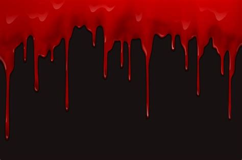 Dripping Blood Background