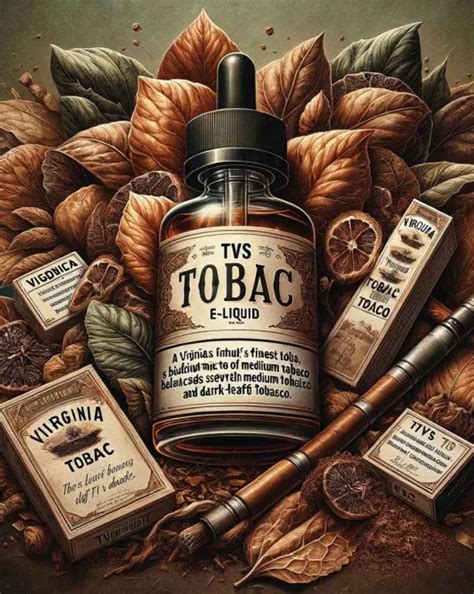 Tvs Tobac E Liquid Rich Tobacco Fusion By The Vape Shop