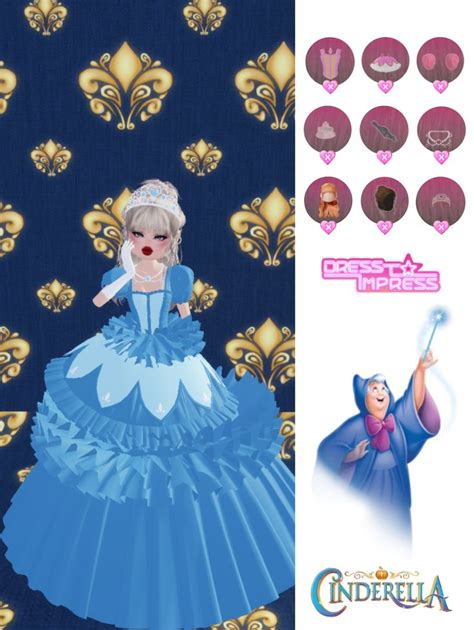 Cinderella Dress To Impress Cosplay