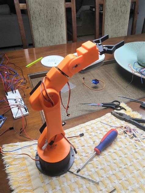 Servo Vibration Problem With Robot Arm Motors Mechanics Power And CNC Arduino Forum