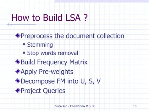 Latent Semantic Indexing For Information Retrieval PPT