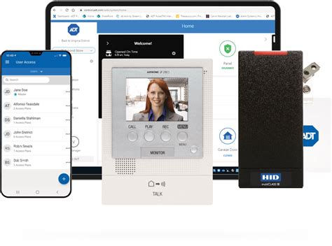 Security Access Control Systems Door Card Access Systems ADT