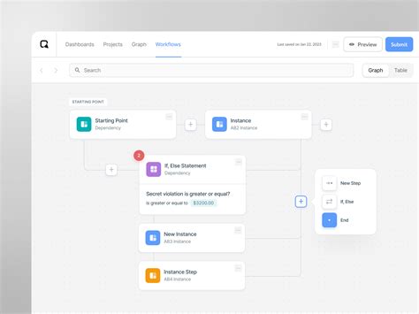 workflow builder by sandro tavartkiladze on dribbble