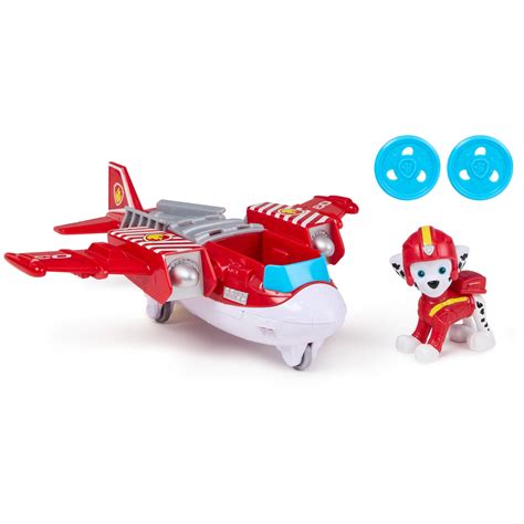 Paw Patrol Air Rescue Hero Hydro Airplane Vehicle And Marshall Figure