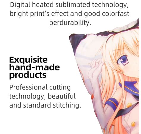 Custom Sublimation Sexy Body Pillow Dakimakura Double Side