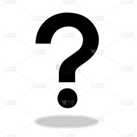问题图标平面设计风格。素材 花瓣网