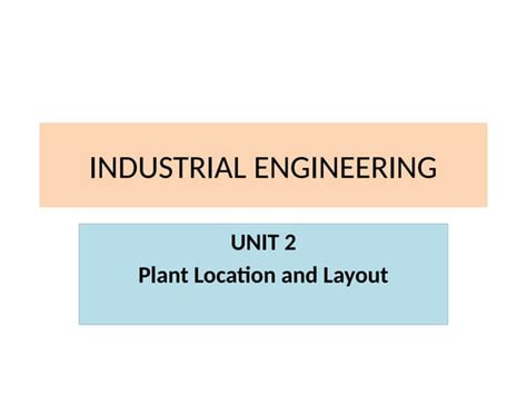 Ie Class Ppt Unit 2 Pptx Engineering Aurangabaad Ppt Free Download