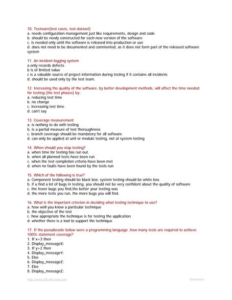 Istqb Question Paper Dump 4 Pdf
