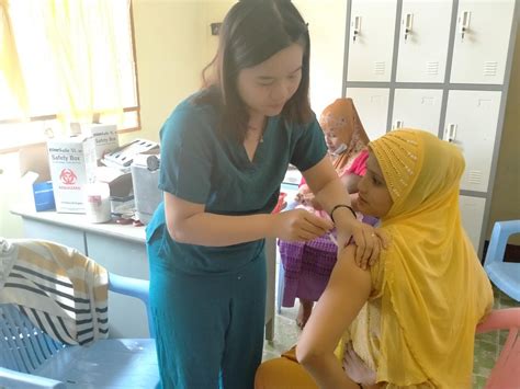 ပိုင်ကျုံမြို့တွင် မွေးစမှ ၁ နှစ်ခွဲအရွယ်အထိ ကလေးငယ်များနှင့် ကိုယ်ဝန်ဆောင်အမျိုးသမီးများအား