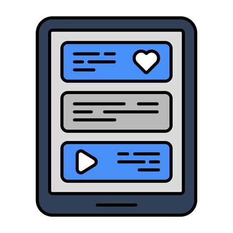 A Perfect Design Icon Of Mobile Romantic Chat 24170139 Vector Art At Vecteezy