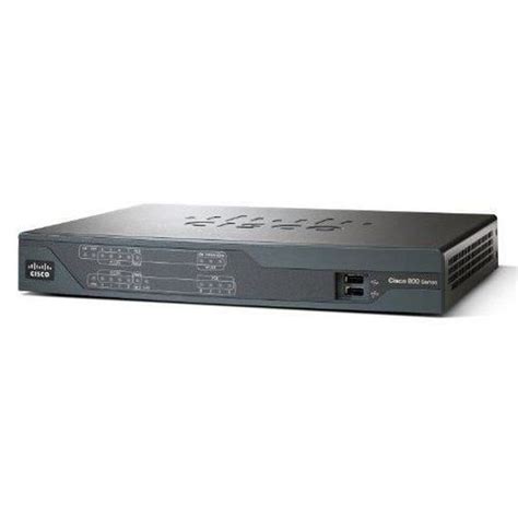 Cisco 888 G Shdsl Router With Isdn Backup Routeur Dsl Commutateur 4 Ports Ordinateur De Bureau