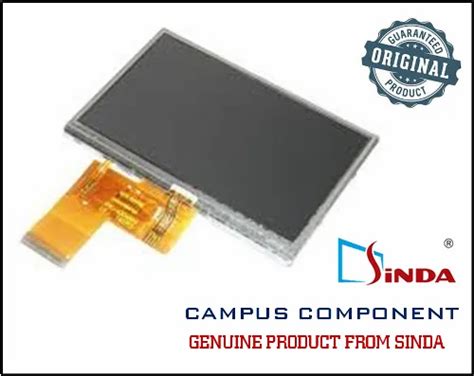 Tft Display Inch Tft Display With Resistive Touch Manufacturer From Pune