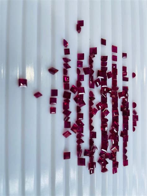 34 55 Red Natural Ruby Gemstone Size 3 Mm At Rs 4000 Carat In Jaipur Id 26607905891