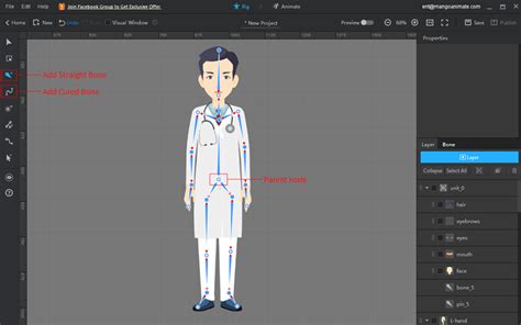 How To Add Bones To Imported Images Mango Animate Help Center
