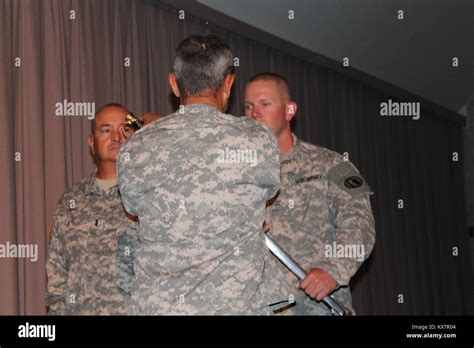 US Army National Guard Change Of Command Ceremony Stock Photo Alamy