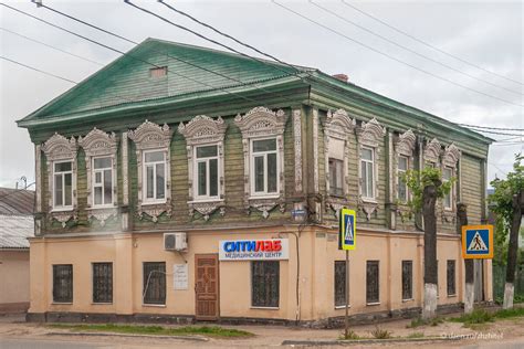 Старинный городок Шуя дух провинции купеческие улицы и самая высокая