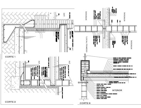 Connection Slabs Walls Foundations Layout File