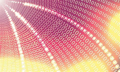 Binary Code Matrix Background A Futuristic Display Of Digits And 1