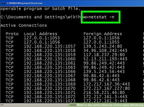 4 Ways To See Active Network Connections Windows Wikihow