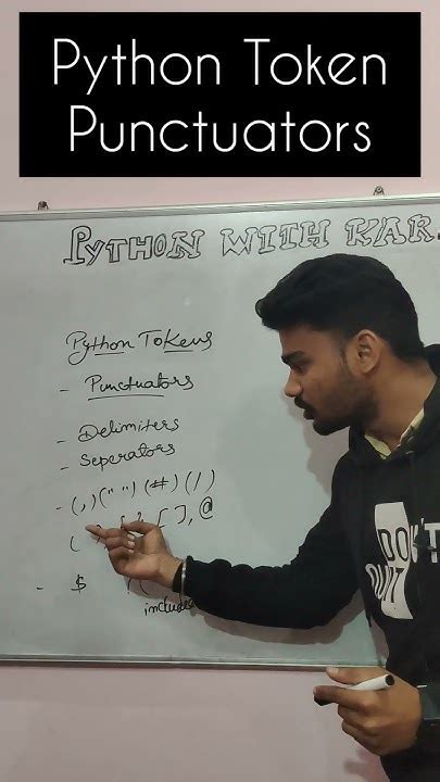 Python Token Punctuators Shorts Officialpwk Tokens Programming