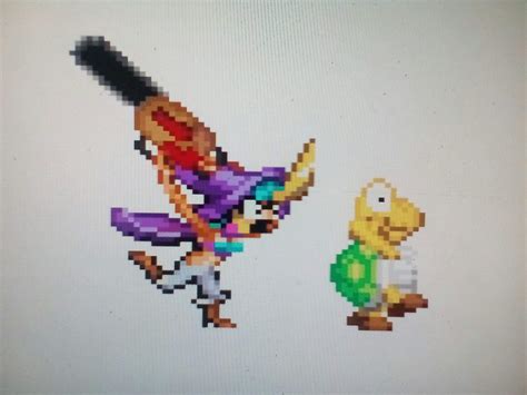 Shantae Sprite Remake 1 Shantae Amino